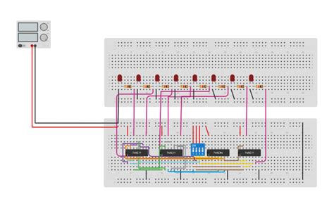 Circuit Design 3 8 Decoder Using Gates Tinkercad