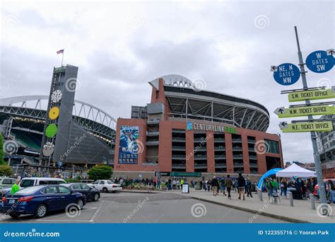 Centurylink Field Seahawks Stadium Seattle Washington Usa
