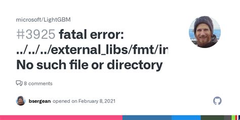 Fatal Error External Libs Fmt Include Fmt Format H No Such File Or Directory Issue