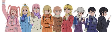 Tamura Yuri Katou Asuka Nemoto Hina Uchi Emiri Yoshida Masaki And