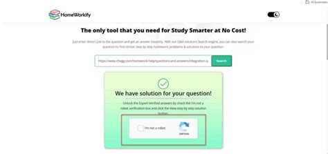 How To Use Homeworkify For Chegg And Course Hero Answers