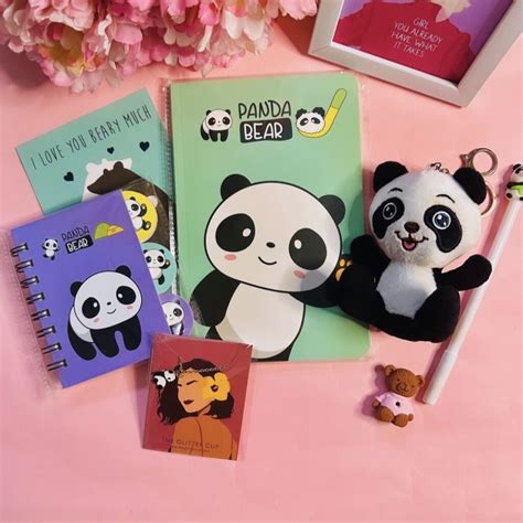 Panda Stationery The Glitter Cup