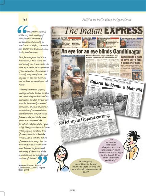 Recent Developments In Indian Politics Ncert Book Of Class 12