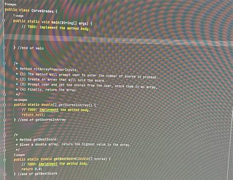 solved write a program named curvegrades java that reads