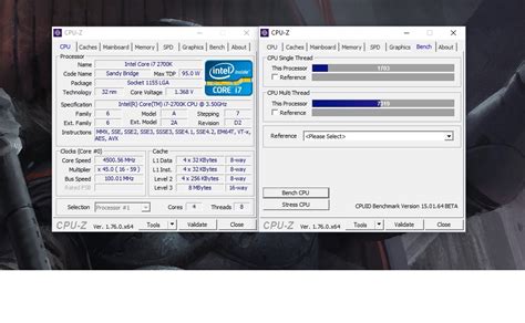 Share Your Cpu Z Benchmark Scores V Or Later Cpu Level Techs