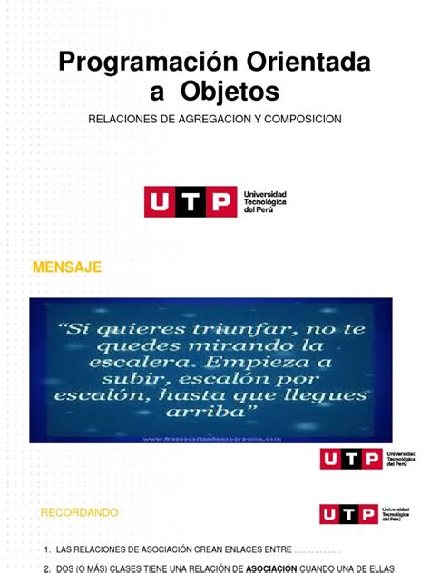 S03s1 Material Relac De Agregacion Y Composicion Pdf Objeto
