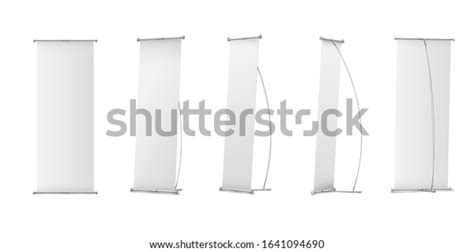 Indoor Blank L Stand Banner Design Presentation Stock Vector Royalty Free 1641094690