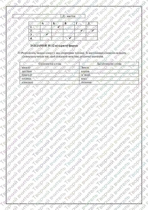 Діагностична робота відповіді з української мови 5 клас НУШ за програмою та підручником Голуб