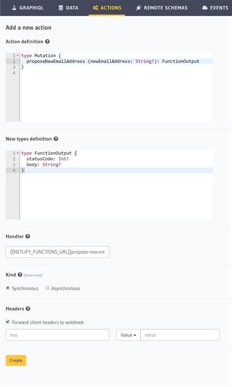 Create Action Fails Silently If Referencing An Undefined Environment
