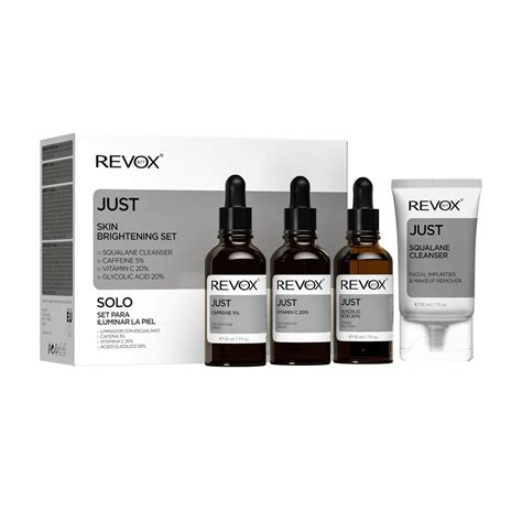 Набір Revox B77 Just Skin (засіб Squalane Cleanser, 30 мл + сироватка ...