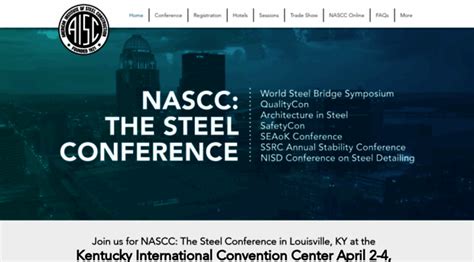 Nascc The Steel Conference Nascc Aisc