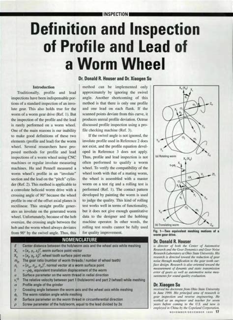 Pdf Inspectioni Definition And Inspection Profile And