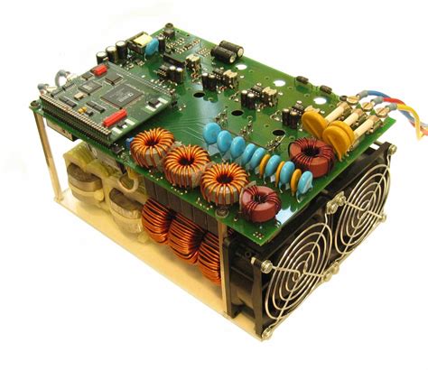 5kw Prototype Of The Buck Type Rectifier Including Dsp Control Board