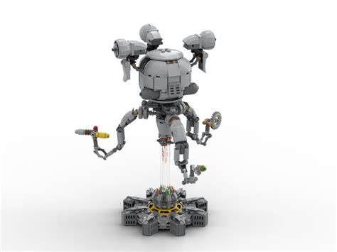 Lego Moc Mister Handy Deluxe By Qnadianbacon Rebrickable Build With