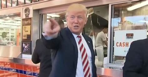 Trump Stops For Philly Cheesesteak Ahead Of Rally From Fitting