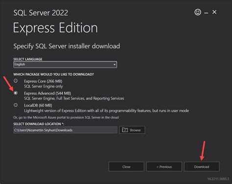 2 1 3 a sql express server setup sambapos knowledgebase