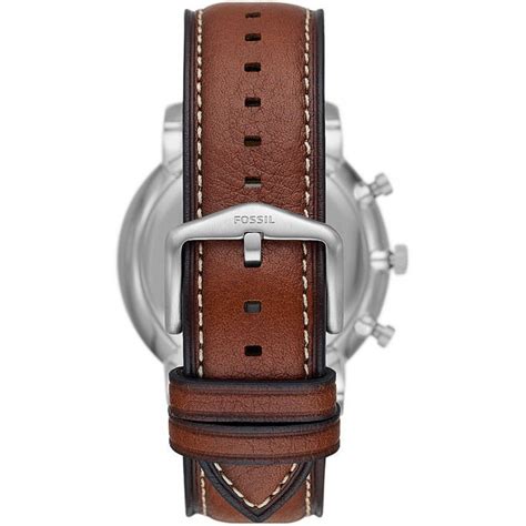 Fossil Homme Montre Analogique Quartz Avec Bracelet Cuir Noir Ch2564