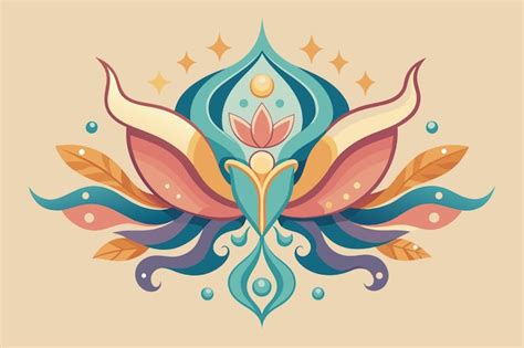 Premium Vector A Delicate Ethereal Shape Symbolizing Fragility And Grace