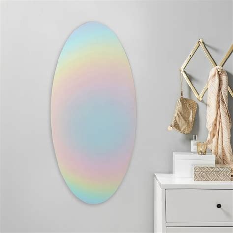 Iridescent Mirror Pottery Barn Teen