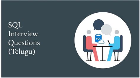 SQL Interview Questions YouTube