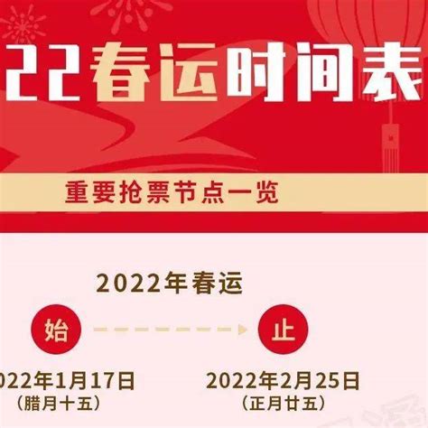40天！2022年春运时间公布！收藏这份抢票时间表→保障服务指导
