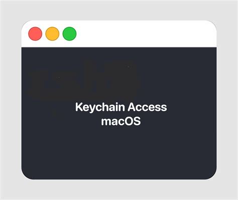 Macos Keychain Access Quirk Why You Cant Delete Items From The Ui