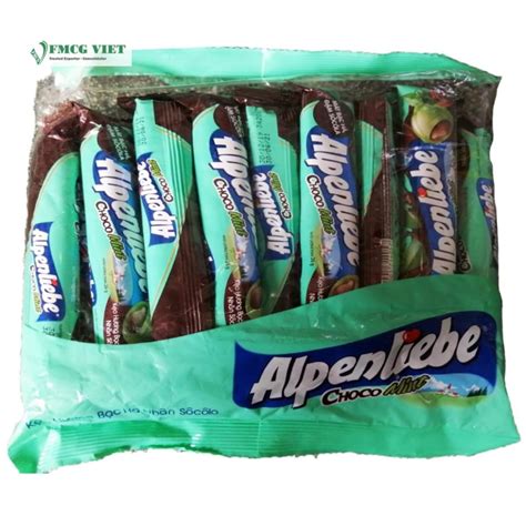 Alpenliebe Chewy Candy Bag 512g Chocolate Mint Flavor Wholesale ...