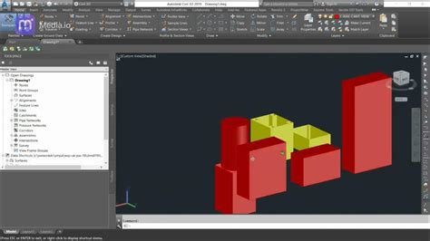 How To Use Presspull Command In Autocad Youtube
