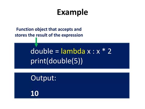 Python Lambda Function Pptx