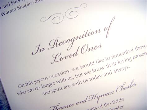 In Loving Memory Quotes For Weddings Quotesgram