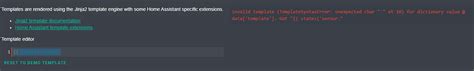Bug Annoyance In New Template Editor Configuration Home Assistant Community