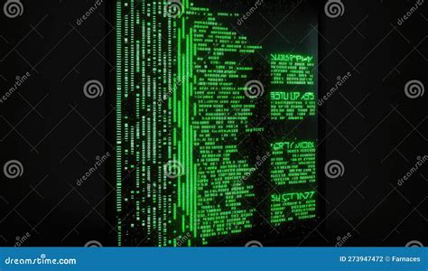 Binary Code Symbols Stock Illustration Illustration Of Computer 273947472