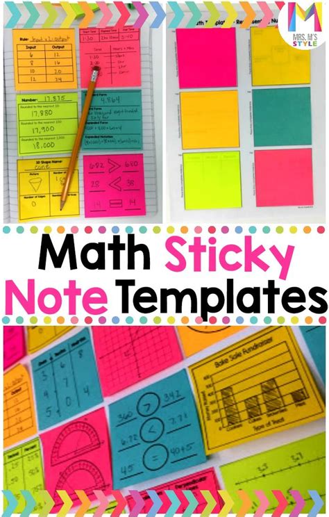 Math Notes Template