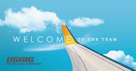 Us Aviation Underwriters Inc On Linkedin Welometotheteam