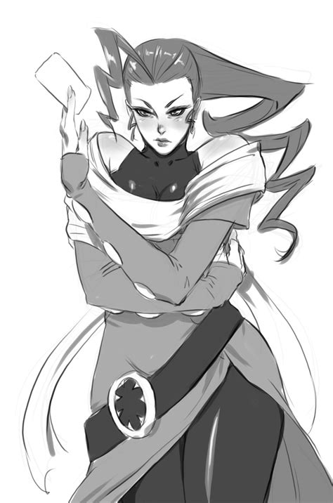 Sketch Of Rose Rstreetfighter