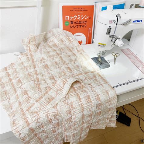 ジャケットに使用する型紙『さりげなく甘い服』 Didit Sewing 〜さくすけと似合う服を作ろう！〜