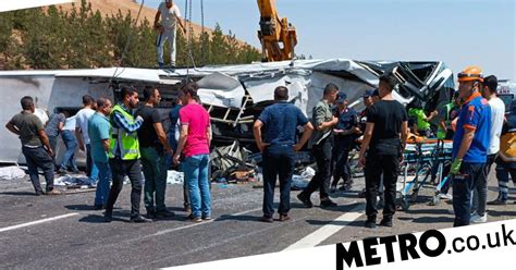 Turkey 15 Dead After Bus Smashes Into Crash Scene In Gaziantep News