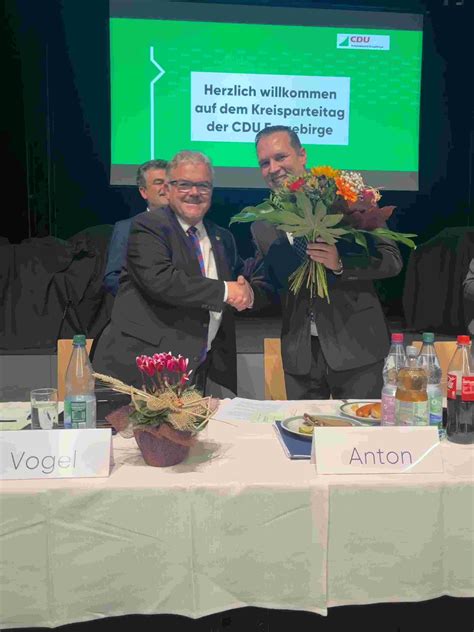 Cdu Kreisparteitag Wählt Neuen Kreisvorstand Eric Dietrich