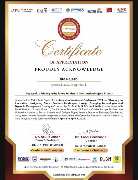 Rita Rajesh On Linkedin I Am Thrilled To Announce That I Was Awarded The 2nd Runner Up Position…