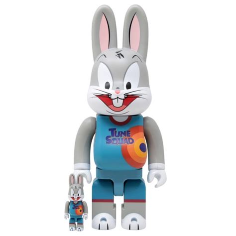 Medicom Space Jam A New Legacy Bugs Bunny 100 400 Rabbrick Figure Set