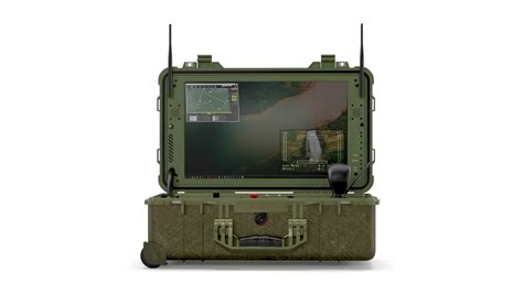 Uav Ground Control Station Desert Rotor 3d Model By 3dxin