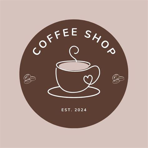 Design Minimalist Coffee Shop Logo Coffee Shop Logo Restaurant Logo