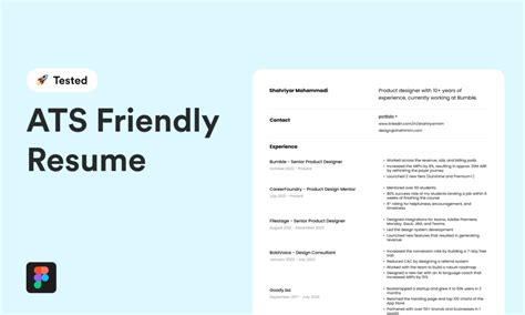 Conquer Your Career The Ultimate ATS Friendly Resume Template