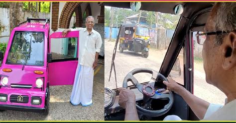 Kerala Man Develops Electric Vehicle That Costs Rs 5 For 60 Km Range