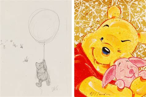 Winnie The Pooh Drawings Draw Winnie The Pooh And Piglet Step By Step