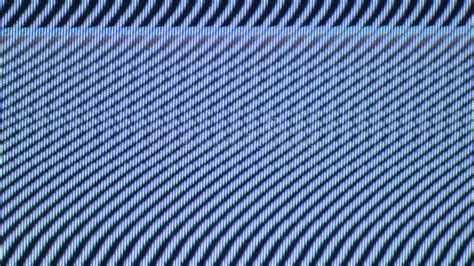 Video Noise With Flicker In An Screen Of A Old Analog Television Stock