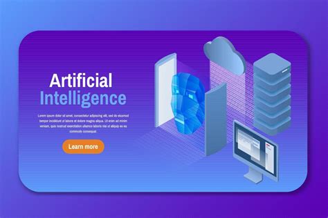 Artificial Intelligence Isometric Vector Illustration 11235325 Vector Art At Vecteezy