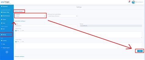 Changing Your Default Language Yey Maps Knowledge Base