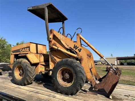 Case W4 Articulating Loader W Rops Runs Will Not Move Hours Unknown