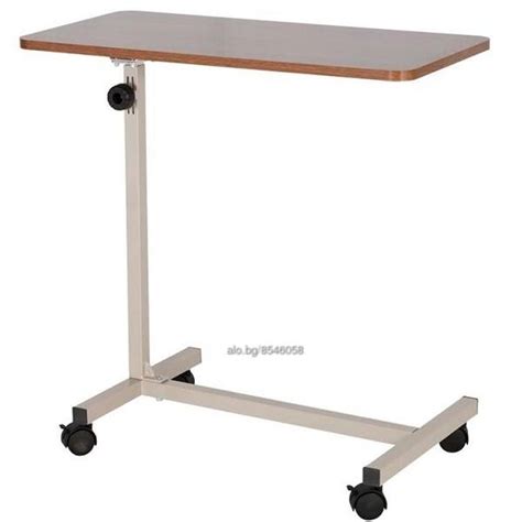 Помощна масичка Медицинско оборудване София Помощна масичка до легло на колела Подвиж